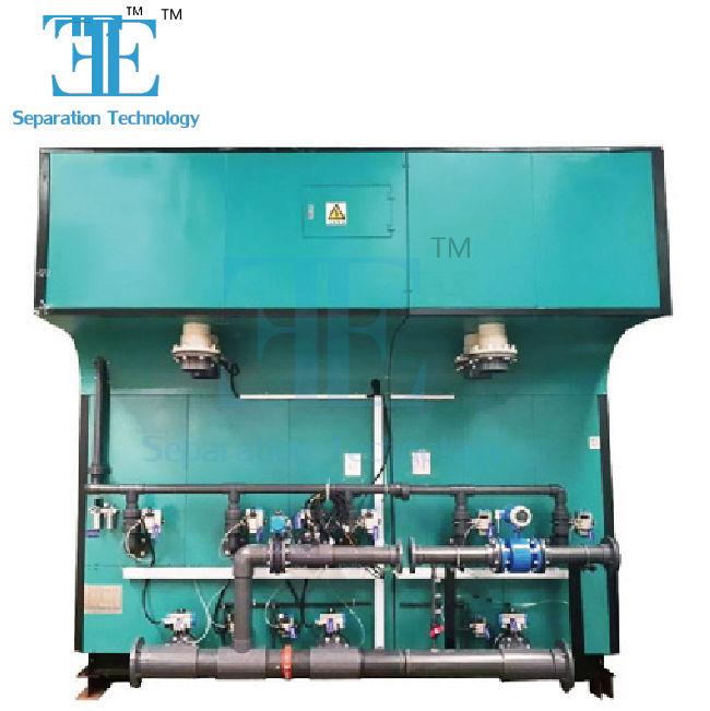 Adjust Voltage Electrocoagulation System For Wastewater Treatment 1m3/H ...