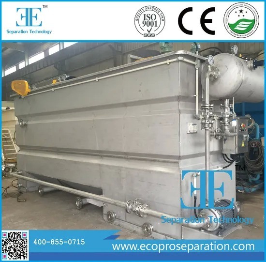 Ecopro 5m3/H Capacity DAF System with 0.55kw Air Compressor and 3kw ...