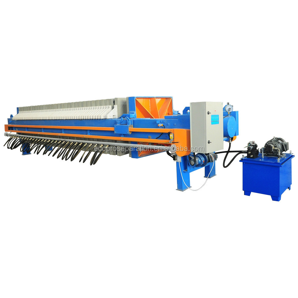 Manual Sludge Dewatering Filter Press 2m2 220V-415V